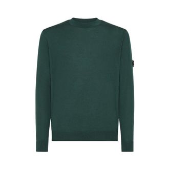 Peuterey Homme, Pulls, Vert, Taille: S Tricot &agrave; col rond