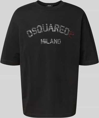 Dsquared2 T-Shirt mit Label-Print
