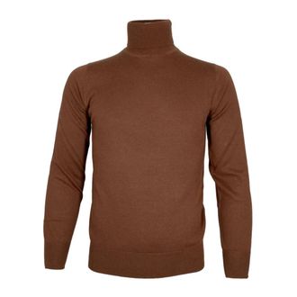 Cashmere Company Dolcevita 1515C - - Knitwear - Herren - Braun - M