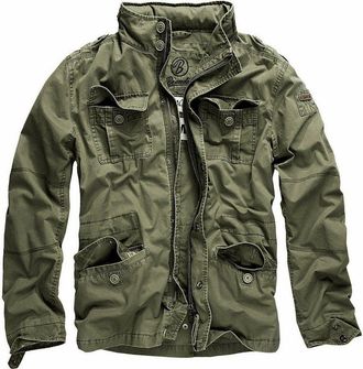 Brandit Steppjacke Brandit Herren &Uuml;bergangsjacke Herbst Jacke BLouson 100% Baumwolle