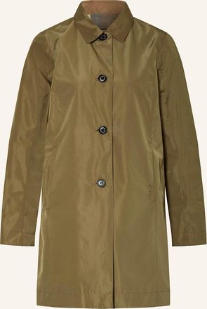 Barbour Trenchcoat Babbity Zum Wenden schwarz