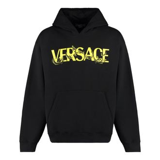 Versace Herren, Sweatshirts & Hoodies, Schwarzk, SGröße