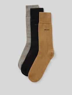 HUGO BOSS Socken aus Baumwoll-Mix im 3er-Pack mit Geschenkbox