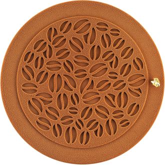 Silikomart Silikomart Dekoratives Lebensmitteldesign Silikonmatte, 18 cm Durchmesser x 2,2 cm Höhe, CoffeeDecor