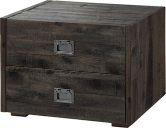 Hasena Factory Line Nachttisch Lica Akazie Vintage Grey