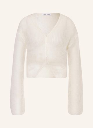 Sams&oslash;e & Sams&oslash;e Sams&oslash;e Sams&oslash;e Strickjacke Sapoppie Mit Mohair weiss