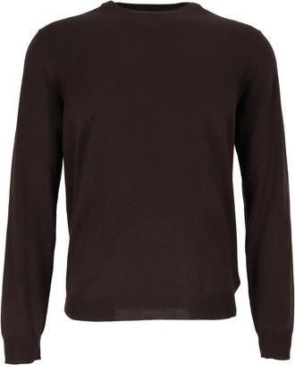 Slowear Giro Rundhals Strickware - - Knitwear - Herren - Schwarzk - M