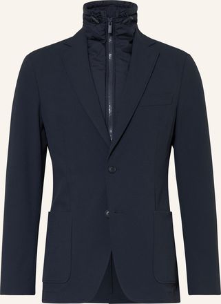 HUGO BOSS Sakko Hanry Slim Fit Mit Herausnehmbarer Blende blau