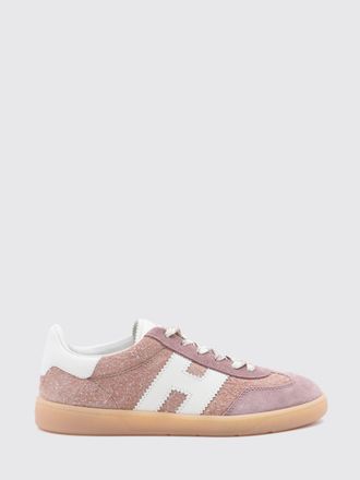 Hogan Cool Sneaker aus Nubuk- und Veloursleder mit seitlichem Monogramm