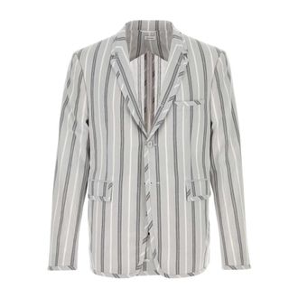 Thom Browne Madras Striped Blazer - - Jackets - Herren - Mehrfarbig - M