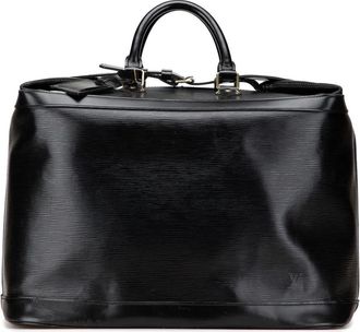 Louis Vuitton sac de voyage Cruiser 45 en cuir Épi (1994) - Noir