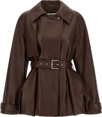 Loewe Femme, Vestes, Brun, Taille: 40 FR Balloon Jacket