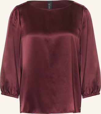 Marc Cain Blusenshirt Aus Seide Mit 3/4-Arm rot