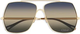 Chlo&eacute; Lunettes De Soleil - Marron