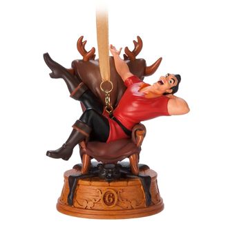 Disney Gaston Singing Living Magic Skizzenbuch Ornament - Die Schöne und das Biest