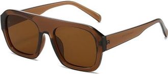 Generic Lunettes De Soleil Unisexes Grand Format For Lext&eacute;rieur, Id&eacute;ales For Les Trajets Domicile-travail, Le Sport Et La Conduite(Orange)