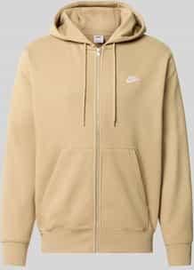 Nike Regular Fit Sweatjacke aus Baumwoll-Mix