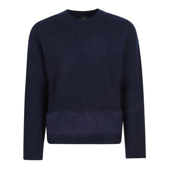 Dsquared2 Stylischer Strickpullover f&uuml;r M&auml;nner - - Knitwear - Herren - Blau - L