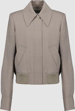 Sportmax Blouson Bomber Smalto Gris Tourterelle