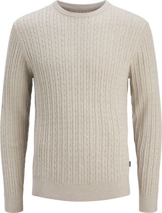 Jack & Jones Jjeemil Knit Cable Crew Neck Noos