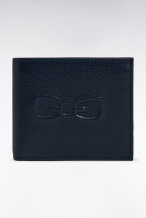 Eden Park Portefeuille Format Italien En Cuir Grain&eacute; Marine