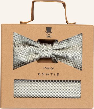 Prince Bowtie Prince Bowtie Set: Fliege Und Einstecktuch gruen
