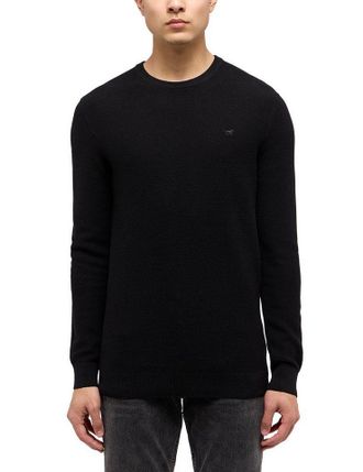 Mustang Jeans Sweatshirt Style Elliot mit Logo Stickerei