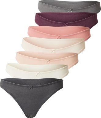 Etam 7er-Pack Slips aus Baumwolle JACKIE