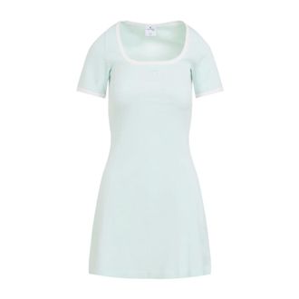 Courr&egrave;ges Damen, Kleider, Blau, SGr&ouml;&szlig;e