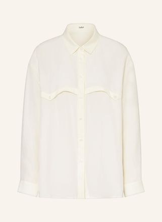 BA&SH Ba&Sh Hemdbluse Haora Aus Seide weiss