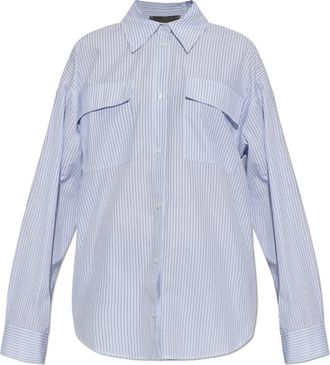 Akep Oversie Shirt - - Blouses & Shirts - Damen - Blau - S