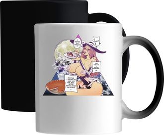 Generic Kinky Hentai Girl Creamy Pie Funny Graphic Keramische magische Tasse Wei&szlig;