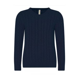 Skovhuus Femme, Pulls, Bleu, Taille: 44 FR Pull à col rond