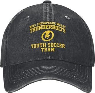 Generic Casquette Homme, Cadeau de Casquettes de Baseball r&eacute;tro ajust&eacute;es pour Hommes des West Chesapeake Valley Thunderbolts Football Jeunesse