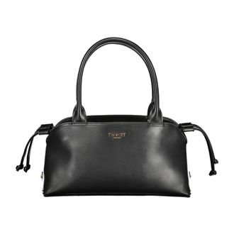 Twinset Femme, Sacs, Noir, Taille: ONE Size Sac Bowler avec Pochette Imprim&eacute;e