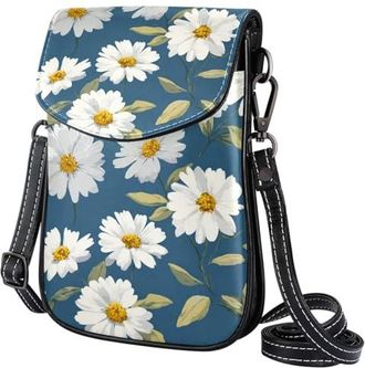 Generic Petit sac à bandoulière en cuir pour femme, élégant et décontracté, avec sangle réglable, pour le shopping, la randonnée, un usage quotidien, Imprimé 