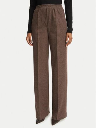 Max Mara Stoffhose Editta 2625786012 Braun Regular Fit