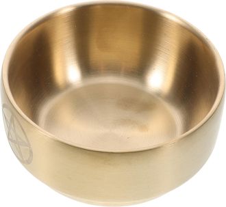 Garneck Rauchschale Aus Kupfer R&auml;uchergef&auml;&szlig; F&uuml;r Altar Heidnisches Kleine Schale F&uuml;r Kerzen Wicca-Schale Rituale Opferschale Zuhause