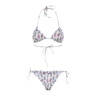 MC2 Saint Barth Frou Frou Sagitami Triangle Bikini - - Swimwear - Damen - Mehrfarbig - L