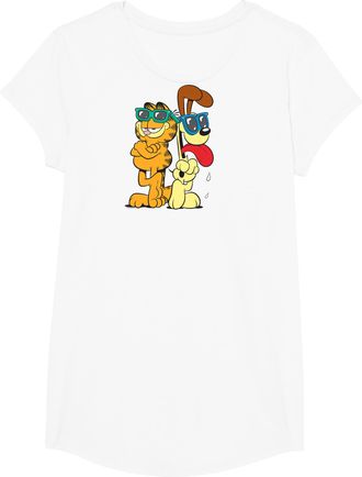 Garfield & Odie Wearing Shades Cool Shot T-Shirt