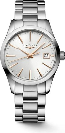 Longines Longines, Femme, Accessoires, Gris, Taille: ONE Size L23864726 - Conquest Classic