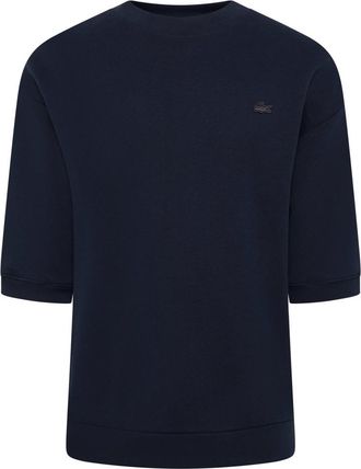 Lacoste Sweatshirt mit kurzen &Auml;rmeln, Relaxed Fit in