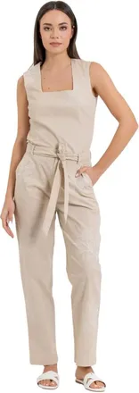 Kocca Femme, Pantalons, Beige, Taille: 38 FR Pantalon Droit