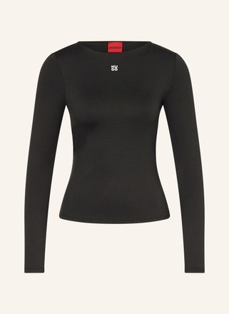 HUGO BOSS Hugo Longsleeve Dasiia schwarz