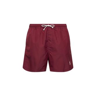Brunello Cucinelli Homme, Maillots de bain, Rouge, Taille: 2XL Short de Bain