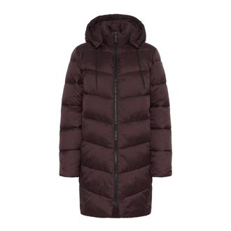 Kaffe Fudge Mantel Modell Jakker - - Coats - Damen - Rot - 2XL