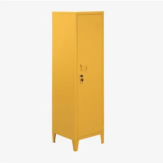 Sklum Sklum - Armoire de casier en acier Pohpli Jaune Albero