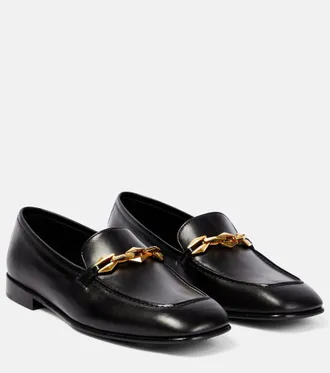 Jimmy Choo London Mocassins Tilda en cuir