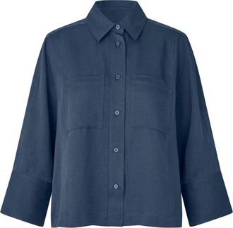 Masai 2084S Kleid - - Blouses & Shirts - Damen - Blau - M
