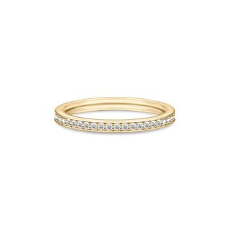 Julie Sandlau Femme, Accessoires, Jaune, Taille: 60 MM Infinity Ring Clear